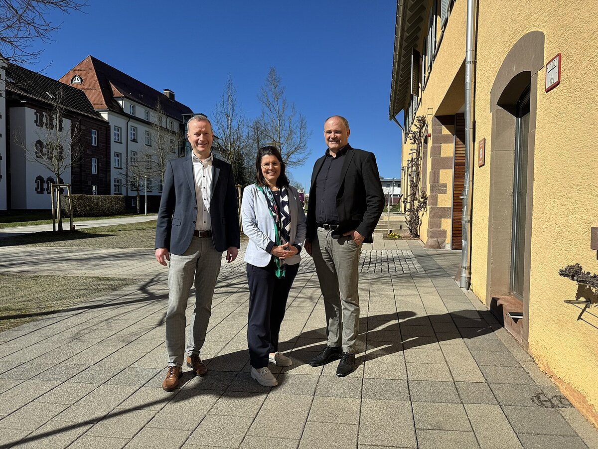 Stefan Teufel, Landtagsabgeordneter der CDU, zu Gast bei der Stiftung St. Franziskus – Einsatz ...
